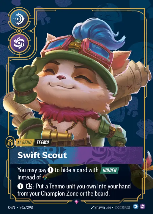 Teemo Swift Scout OGN-263 – Planeta TCG