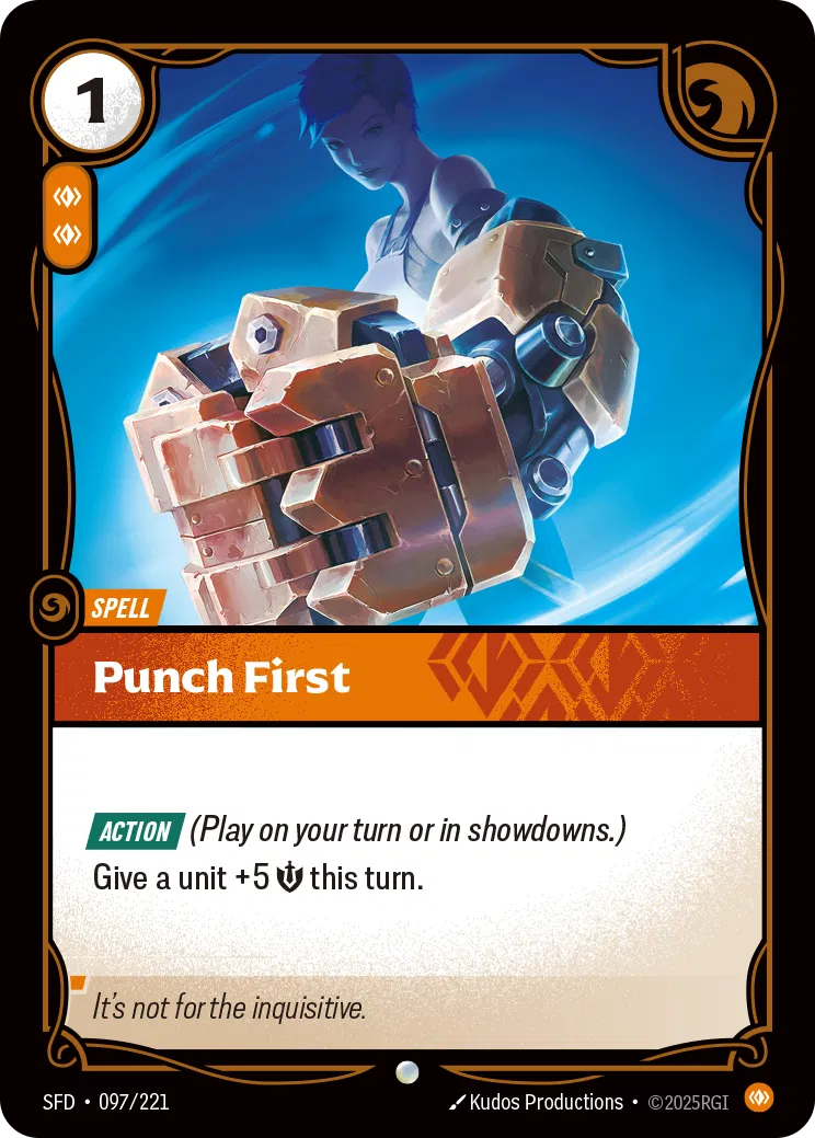 Punch First SFD-097 – Planeta TCG